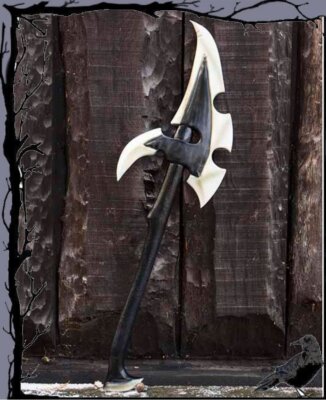 Larp Hiebwaffe Axt - Dunkel Elben Kriegsaxt 100cm Epic Armoury | eBay.de