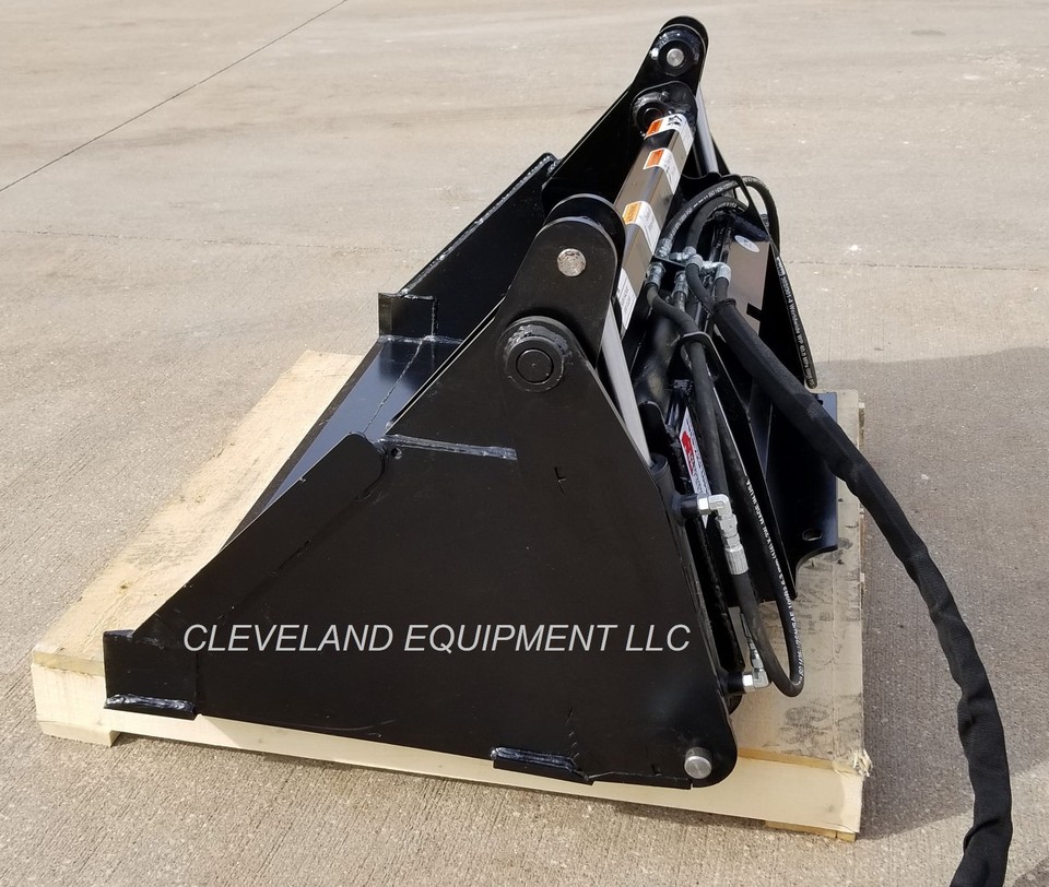 NEW 42" MINI 4-IN-1 COMBINATION BUCKET Ditch Witch Skid Steer Loader ...