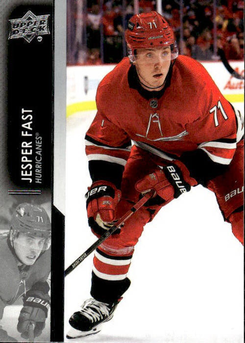 Jesper Fast 2021 Upper Deck #282 Carolina Hurricanes | eBay