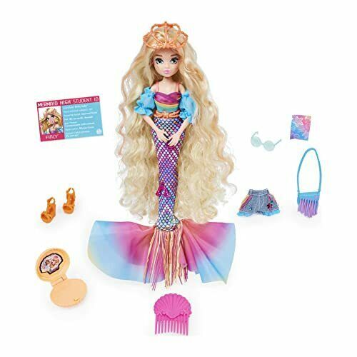 New Mermaid High Finly Deluxe Mermaid Doll & Accessories w Removable ...
