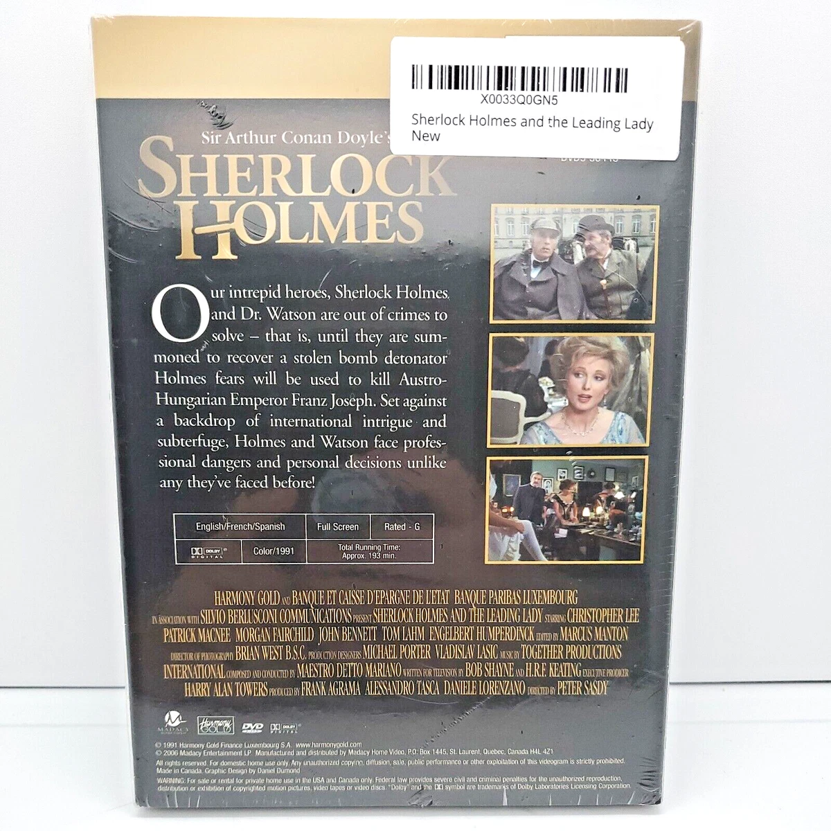 Sherlock Holmes And The Leading Lady