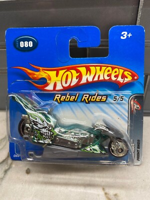 HOT WHEELS FRIGHT BIKE #080 Rebel Rides on Short Card | eBay