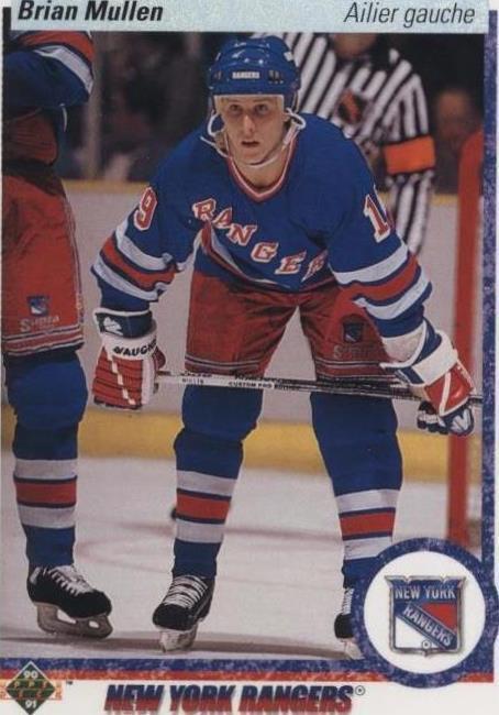 1990-91 Upper Deck - Brian Mullen #182 French for sale online | eBay
