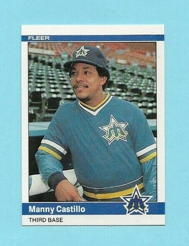 1984 Fleer Baseball #607 Manny Castillo | eBay