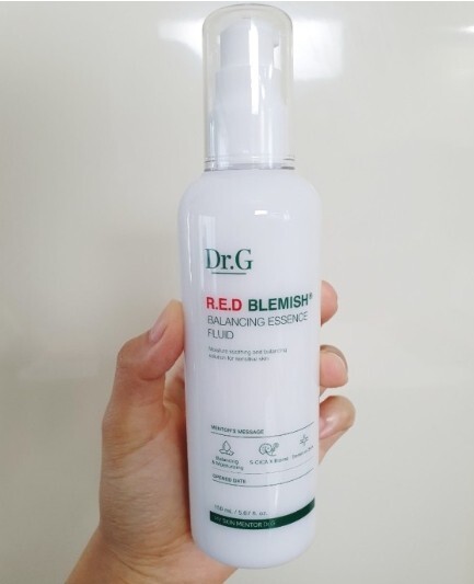 DR.G Red Blemish Balancing Essence Fluid 150ml Acne Blemish Treatment ...