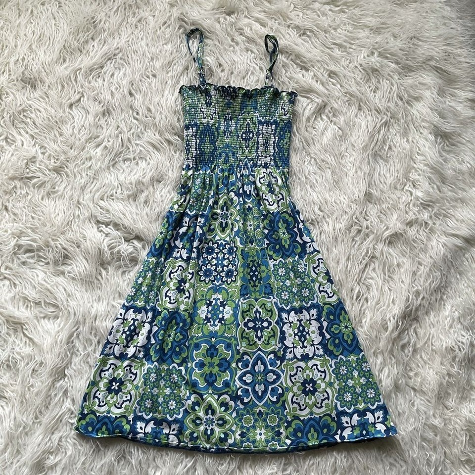 Loft Geometric Paisley Pattern Summer Dress | eBay
