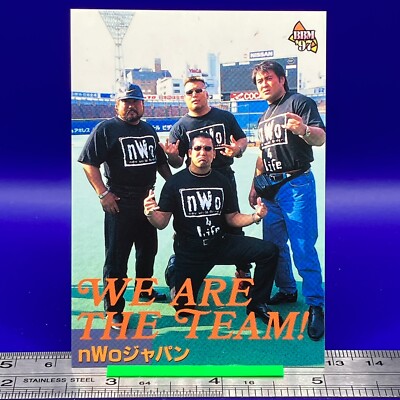 nWo JAPAN BBM Pro Wrestling Card TCG Vintage Japanese #254 | eBay