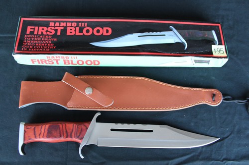AUTHENTIC MOVIE PROP REPRODUCTION - RAMBO THREE KNIFE #2 | eBay