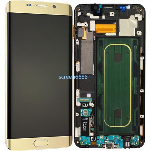 LCD Display Touch Screen + Frame For Samsung Galaxy S6 Edge + Plus SM ...