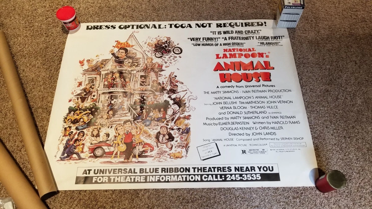 Animal House Original Movie Poster