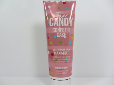 SUPRE TAN CANDY CONFETTI CAKE MAXIMIZER (NO BRONZER) TANNING LOTION | eBay