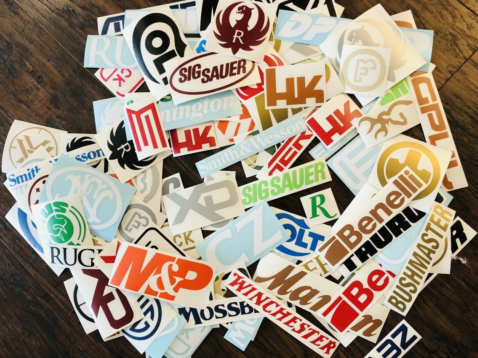 Gun SAFE Decal Pistol Rifle Hunting Sticker 3 Pack Lot 9MM 40 AR RUGER ...