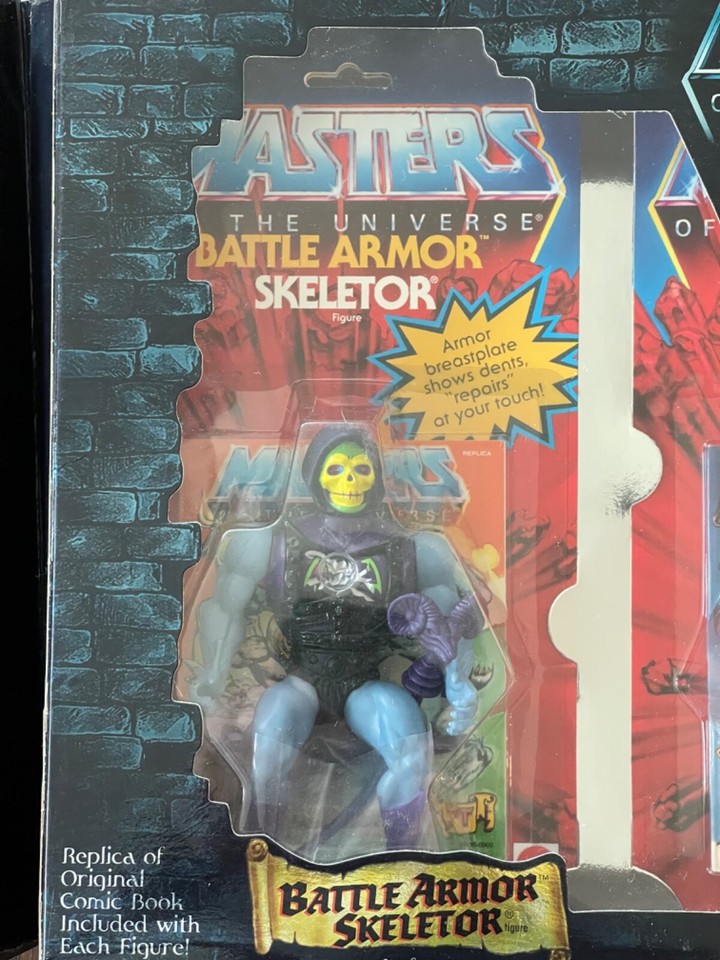 MASTERS OF THE UNIVERSE COMMEMORATIVE 5 COLLECTOR FIGURE BOXED SET 1/ ...