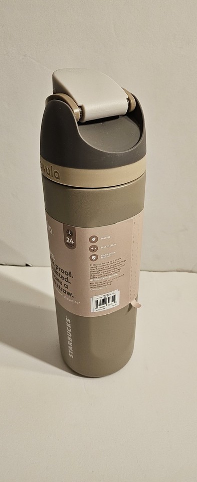 New Starbucks Owala Limited Cream Taupe Stainless Steel Bottle Holiday ...