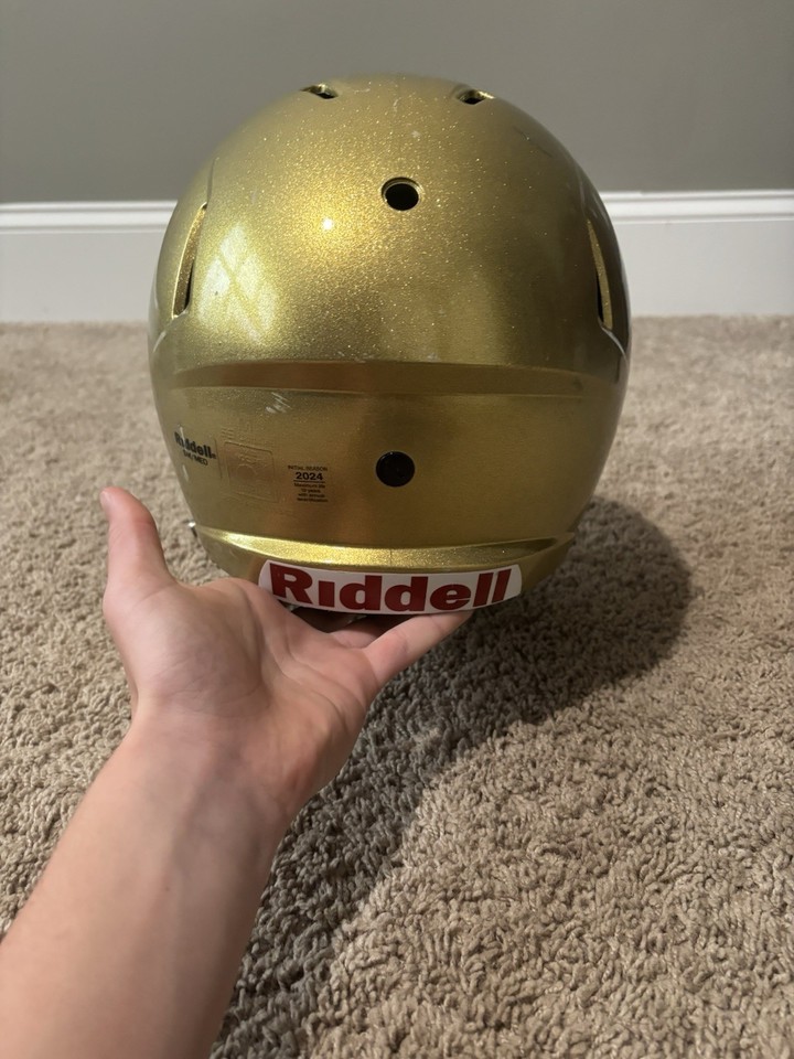 Riddell Speed 2016 Football Helmet Gold Youth Medium 2022 ...