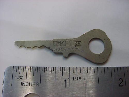KEIL SELF LOCKING KEYHOLE LOCK - key only | eBay
