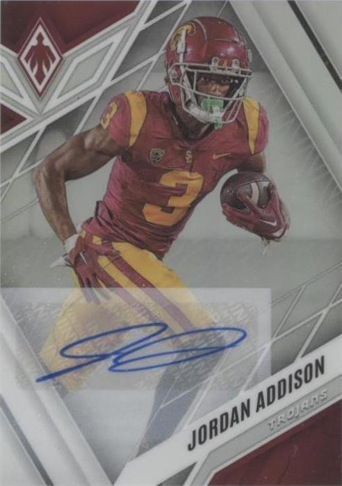 2023 Panini Chronicles Draft Picks - Phoenix Jordan Addison #6 Silver ...
