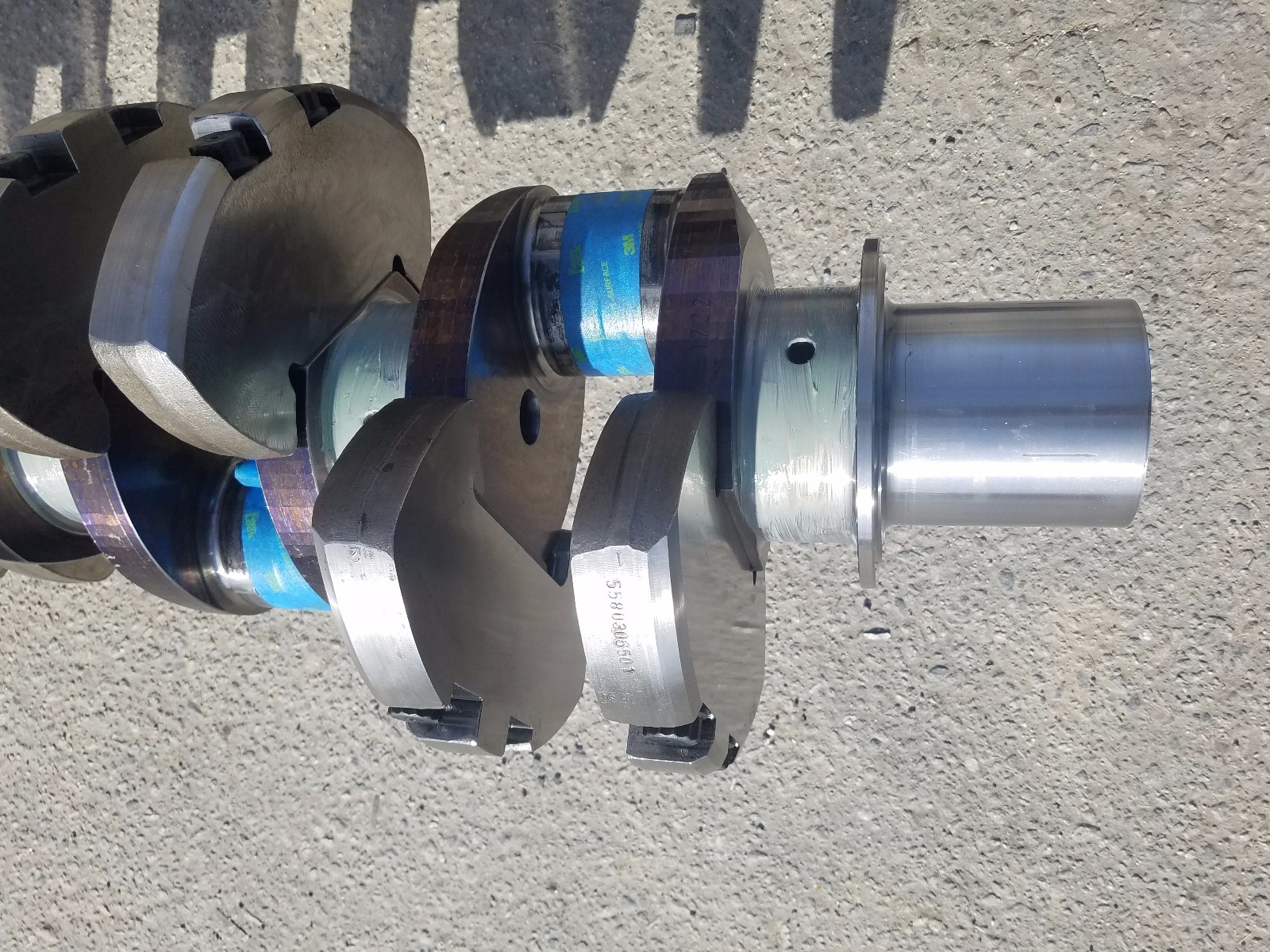 Mtu 12v 396 Crankshaft No. 5580306501 | eBay