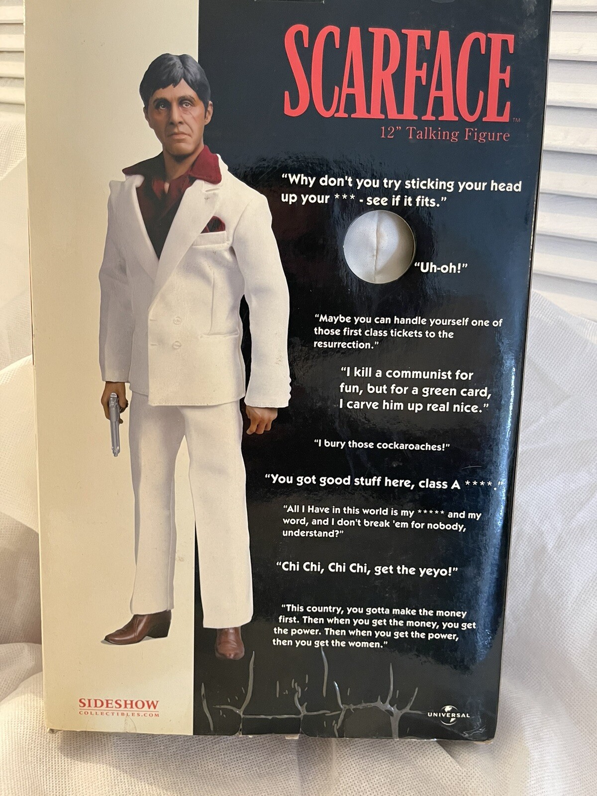 Scarface 12 Inch Doll That Talks Figure | eBay
