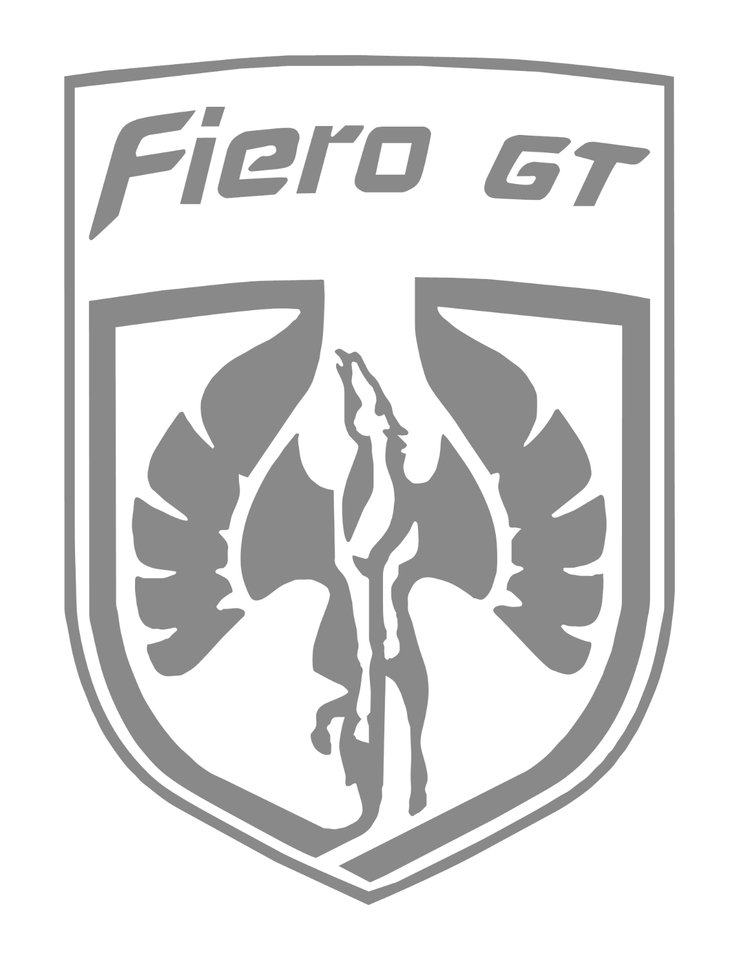 Pontiac Fiero GT Pegasus Emblem Vinyl Decal Your Color Choice Sticker ...