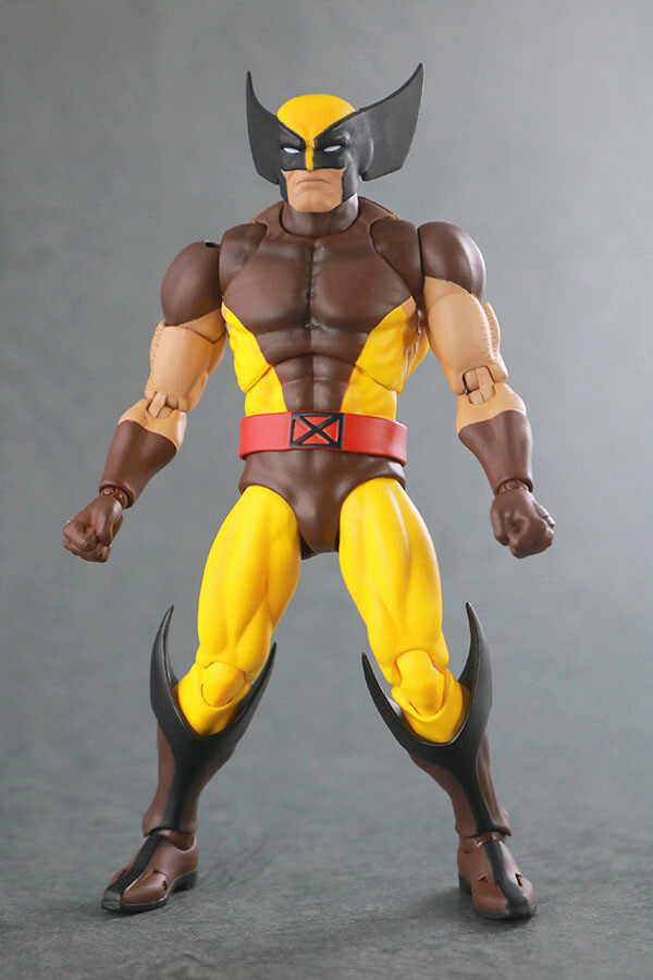 In Stock MAFEX No.138 X-MEN Wolverine Brown Suit COMIC Ver Action ...