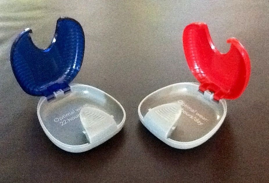 Invisalign Retainer Case Set Red and Blue/ AUTHENTIC | eBay