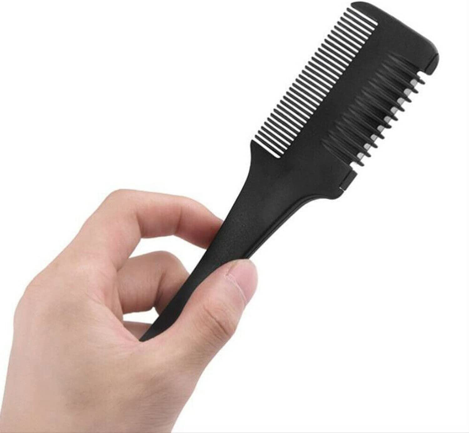 Professional Hairdressers Razor Comb DIY Hair Cutting Thinning Trimmer ...