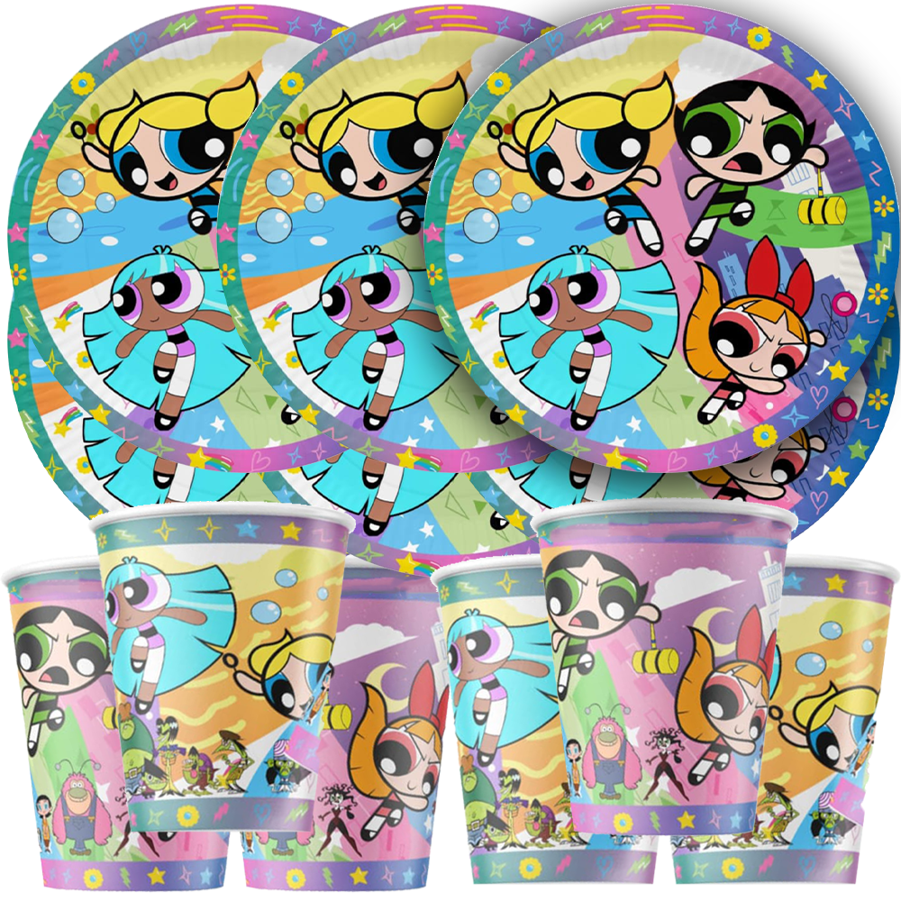 Powerpuff Girls Plates