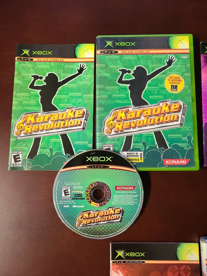 Karaoke Revolution XBOX Music Mixer Dance Dance Revolution Ultramix 3 ...