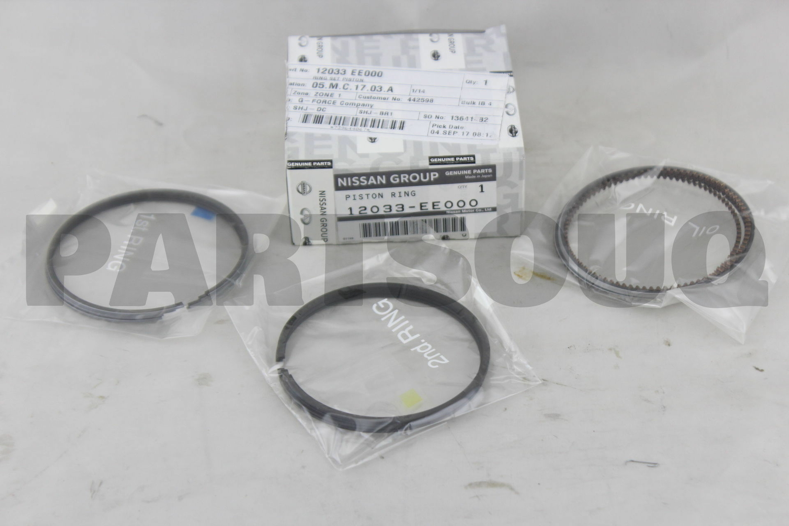 12033EE000 Genuine Nissan RING SET-PISTON 12033-EE000 | eBay