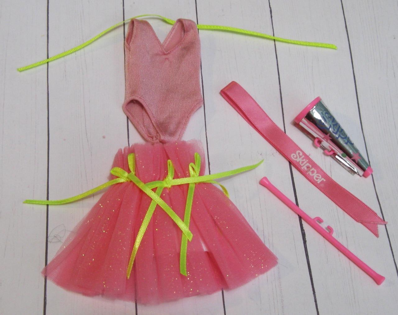 VTG 1990 COURTNEY/SKIPPER Doll Cloth Skirt/Bodysuit/Cheerleader ...