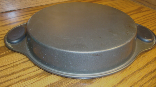 Vtg Oneida Premium Round Cake Pan w/Handles~Non-Stick Bakeware~Easy ...