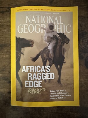 Vintage April 2008 National Geographic Journal Magazine Paperback Book ...