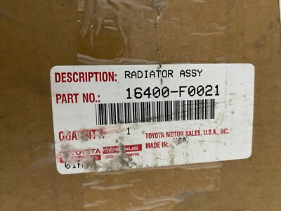 OEM 2018-24 TOYOTA CAMRY HYBRID 2.5L.RADIATOR 16400-F0021 | eBay
