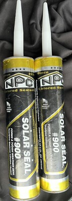 NPC Solar Seal #900 Sealant, Window Brown, set of 2 tubes, 10.3 fl oz ...