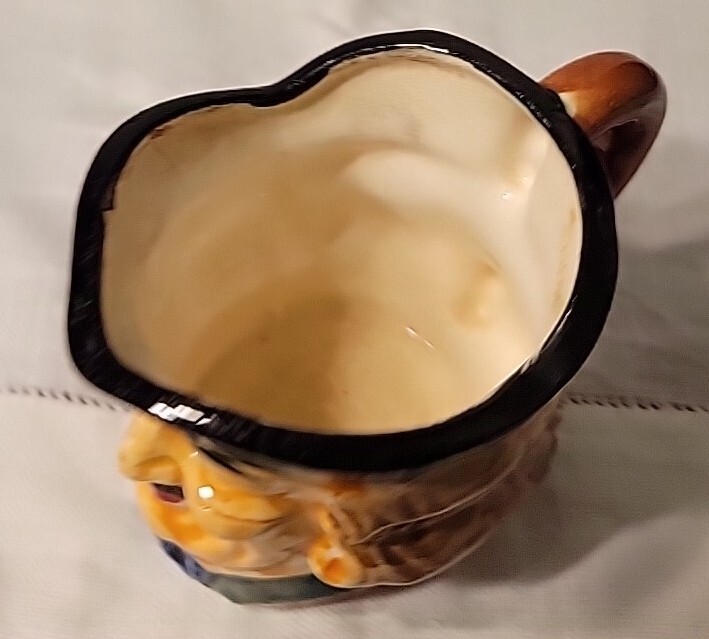 Vintage Toby Mug Creamer Made In Japan, Colonial Man with Mustache | eBay
