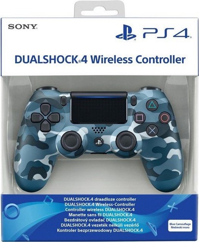 Dualshock PS4 Wireless Controller in Blue Camouflage | eBay