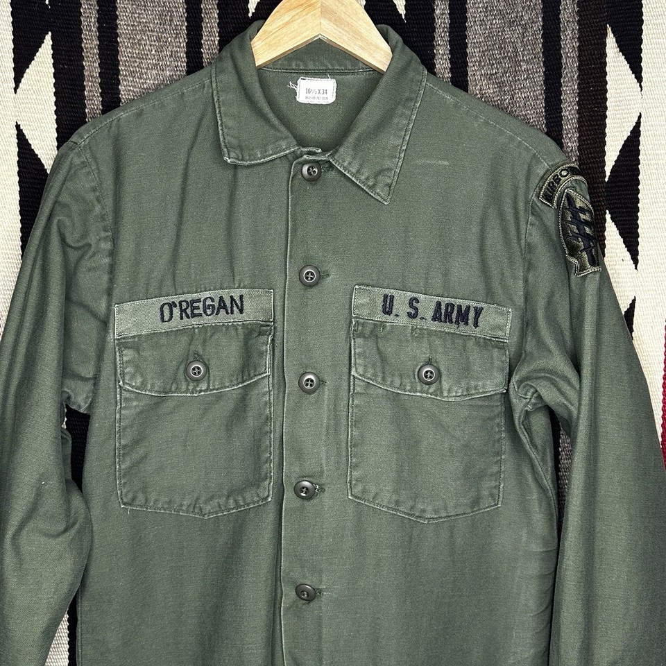 og 107 shirt large 70s 80s Patches Airman Preowned | eBay