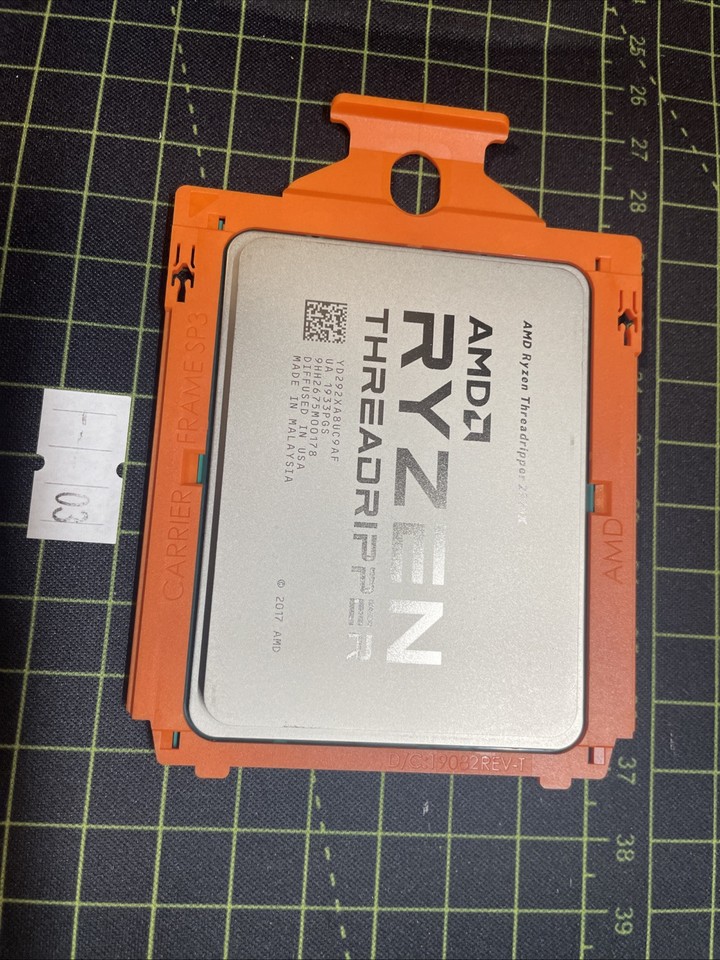 AMD Ryzen Threadripper 2920X 12-Core 24-Threads 3.50GHz 180W sTR4 CPU ...