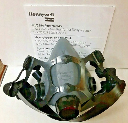 NORTH 5500 Half Mask Respirator small , medium , or large - North by ...