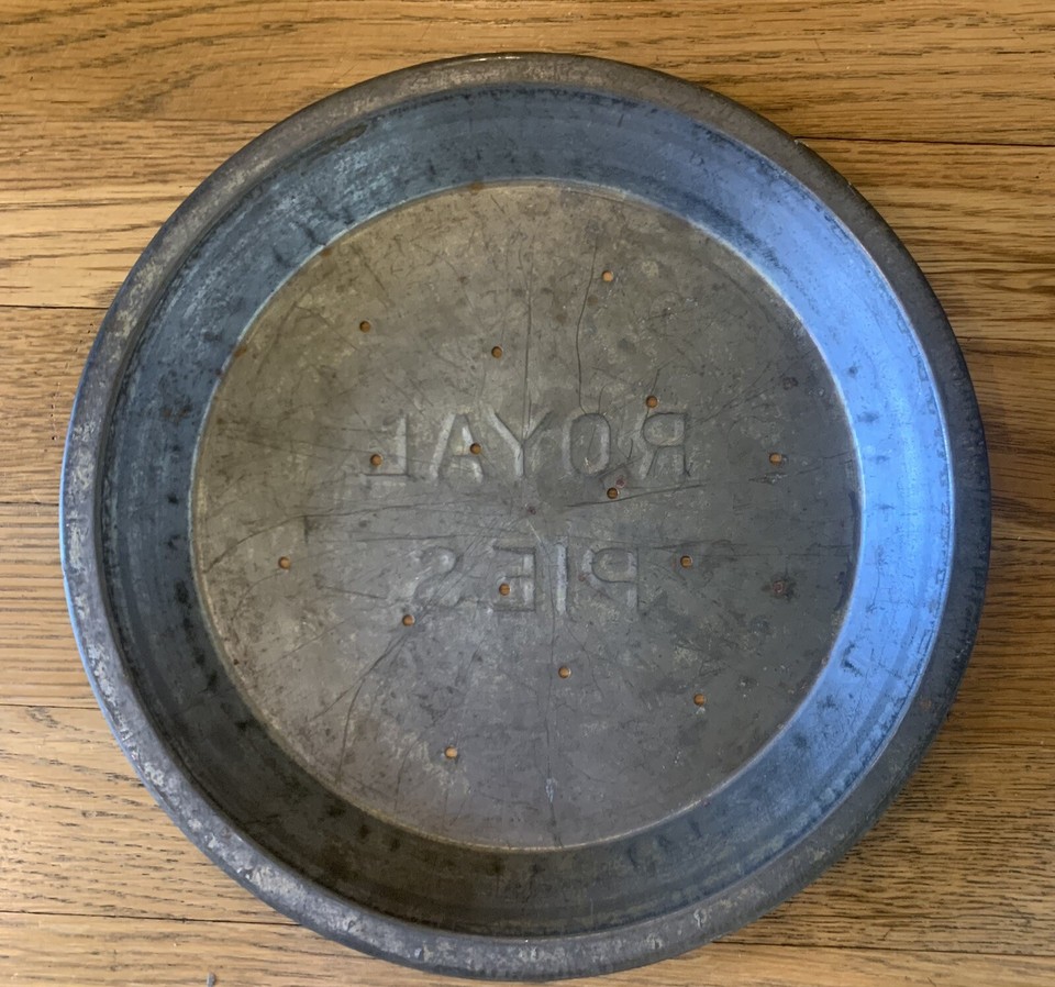 “Royal Pies”’Vintage 15 Hole Metal Pie Pan From 1950’s Made In USA-One ...
