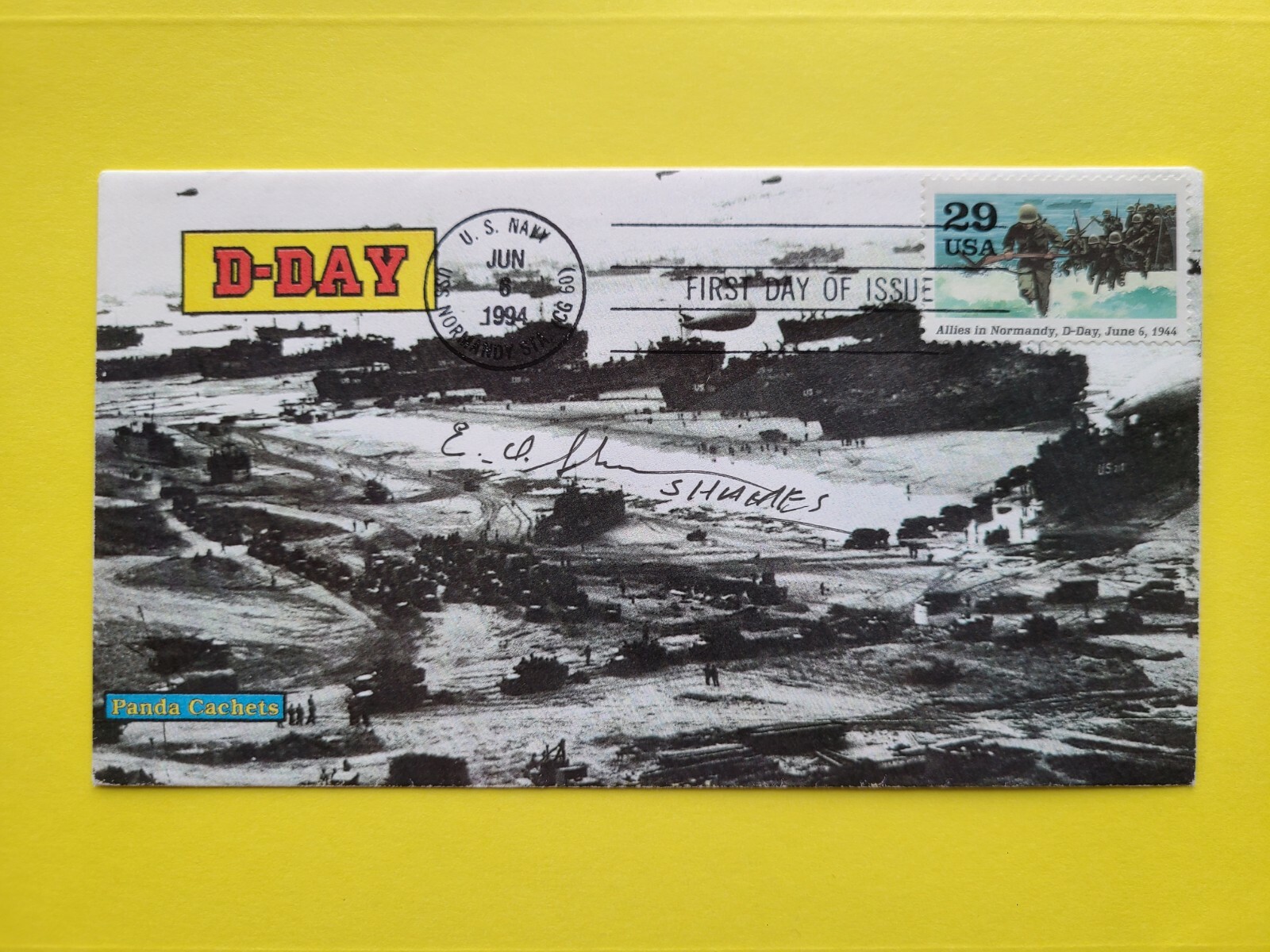 Ed Shames Col. WW2 ,Easy Company ,Band of Brothers, Normandy D-Day ...