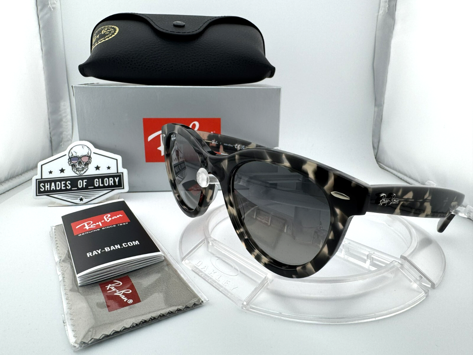 RAY-BAN WAYFARER WAY RB2241 133371 GREY HAVANA GREY GRADIENT SUNGLASSES ...
