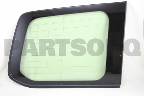 6271060E50 Genuine Toyota WINDOW ASSY, QUARTER, RH 62710-60E50 | eBay