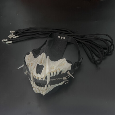 Skull Mask Costume Cosplay Face Mask with Tassel for Men or Women | eBay