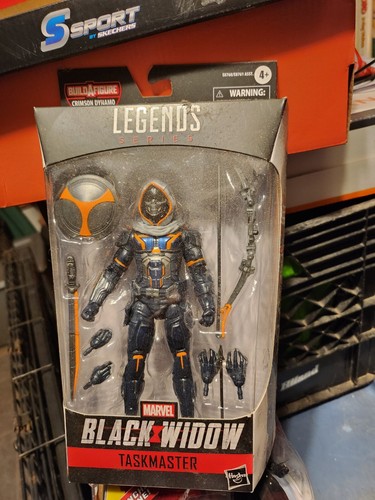 Marvel Legends Black Widow Taskmaster 6" Action Figure BAF Crimson ...