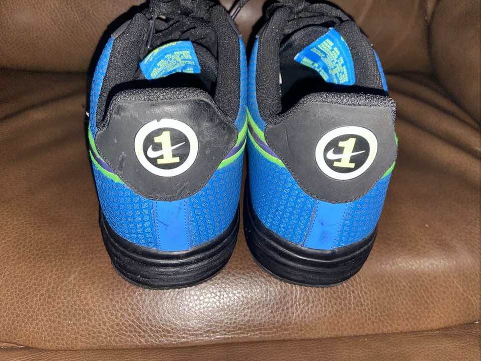 Nike Lunar Force 1 Photo Blue/Purple Lightning 580383-400 Size 11 Mens ...