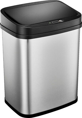 Insignia™ NS-ATC3SS1 3 Gal. Automatic Trash Can - Stainless steel ...
