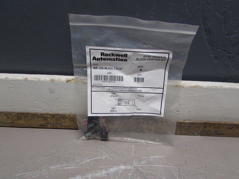 10 Bags- Rockwell Automation AK-U0-RJ45-TR1, RJ45 ADAPTER KIT, 2 ...