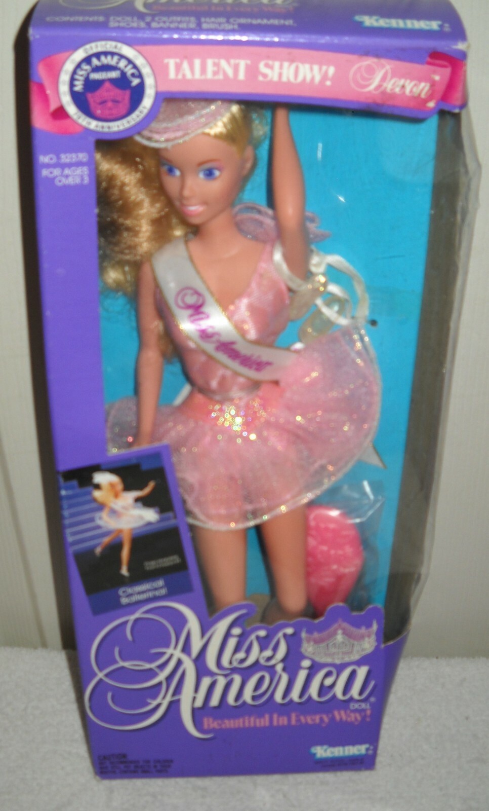 #10318 NIB Vintage Kenner Miss America Talent Show Classical Ballerina ...